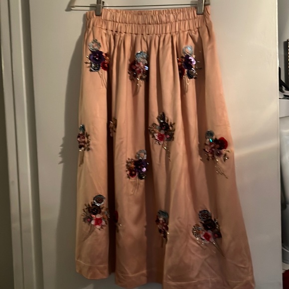 Roberta Roller Rabbit | Skirts | Roller Rabbit Aren Beaded Skirt Xl ...